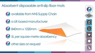 Enaris anti-slip disposable absorbent floor mats | PDF