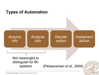 Findability through Traceability - A Realistic Application of Candidate Trace Links? | PPTX ...