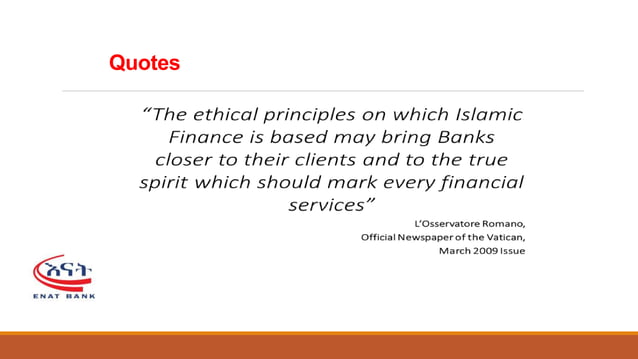 Enat Bank interest free banking Training.p | PPTX