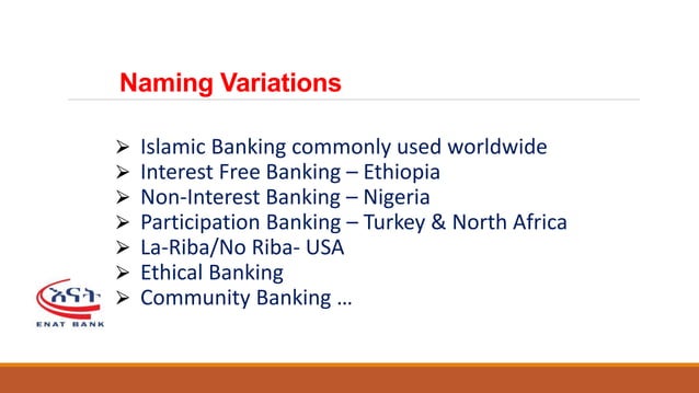 Enat Bank interest free banking Training.p | PPTX