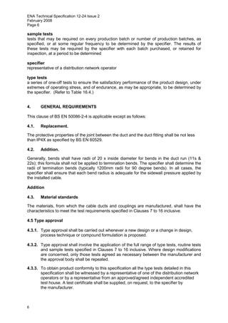 ENATS 12-24 Technical Specification For Plastic Ducts For Buried ...