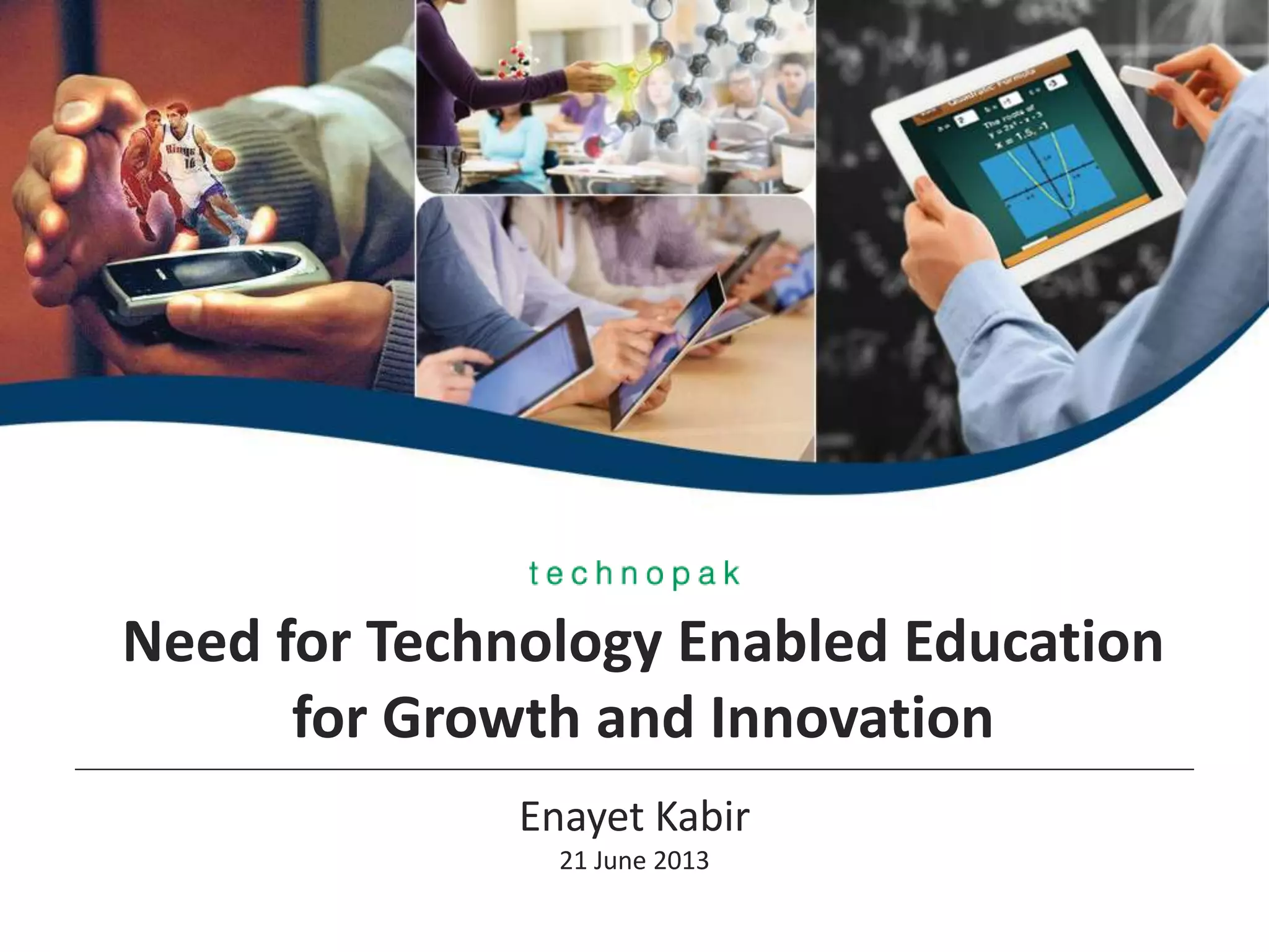 Enayet kabir education tech summit 2013 | PDF