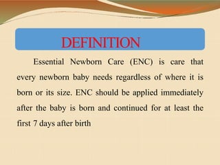 ENBC new born care child health nursing .pptx