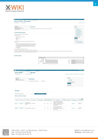 Documentation of an application revamping program: the Capgemini case study | PDF