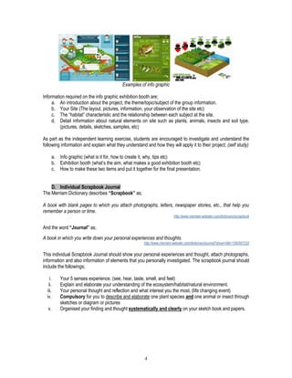 SEMESTER 1: Elements in Natural & Built Environments Project 1 Brief ...