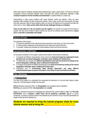 CITY PROJECT | PDF