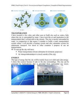 Enbe final project journal | PDF