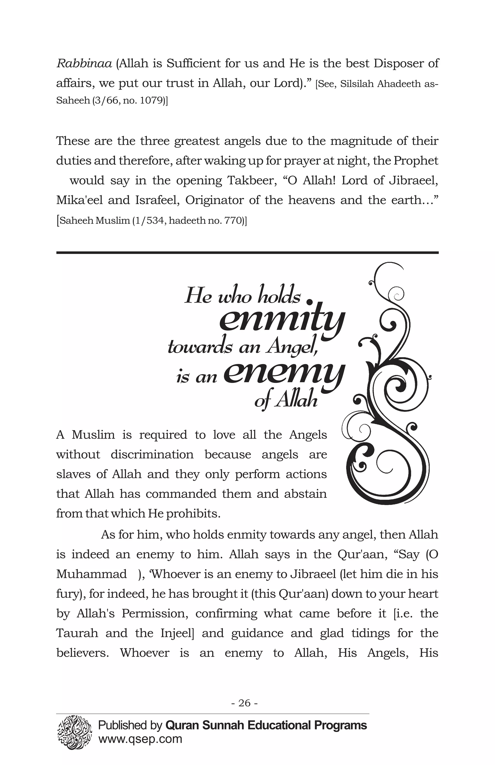 Faith (Belief) in Angels | PDF