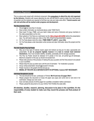 ENBE Project 1 Brief | PDF