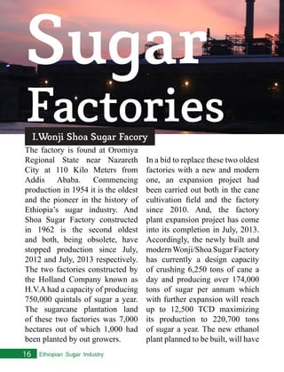 Ethiopian Sugar Industry Profile | PDF