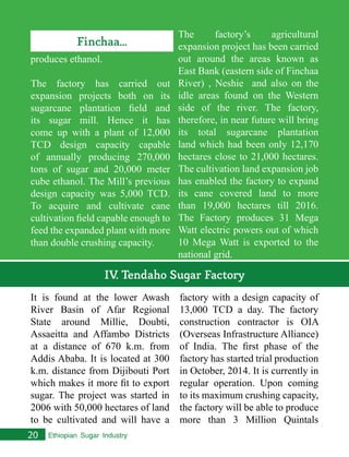 Ethiopian Sugar Industry Profile | PDF