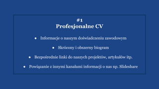 Jak zbudować profil biznesowy na LinkedIn? | PPT
