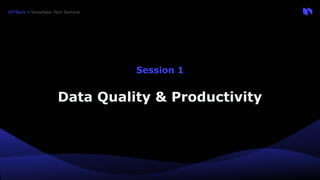 [EN] Building modern data pipeline with Snowflake + DBT + Airflow.pdf