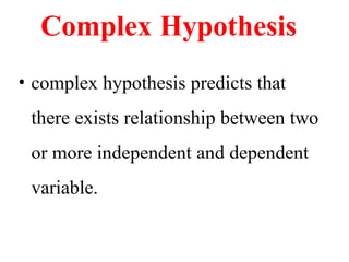 ENC . BSc 4 Unit Research Hypothesis.pptx