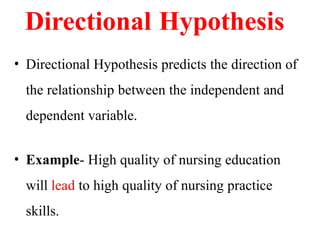 ENC . BSc 4 Unit Research Hypothesis.pptx