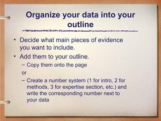 Enc1101 Drafting the Discourse Community Ethnography | PPT