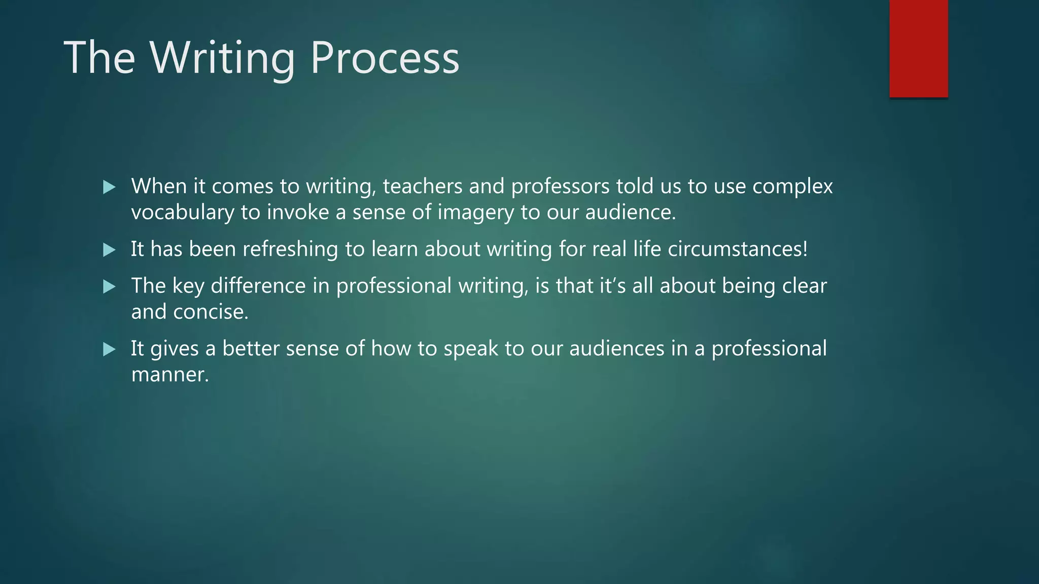 Enc 3250 professional writing | PPT