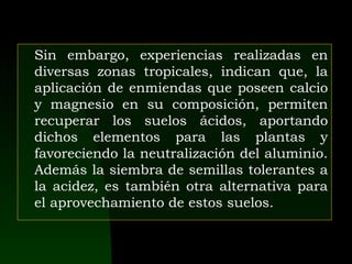 encalado del suelo en el sistema agricola.ppt
