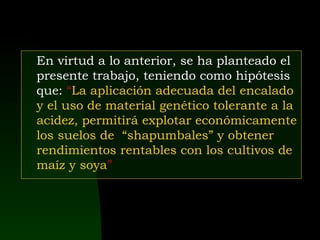 encalado del suelo en el sistema agricola.ppt