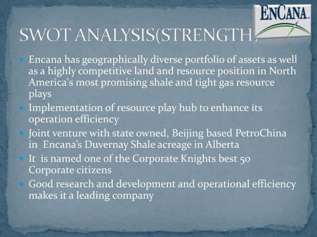 Encana corporation becg | PPT