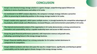 ENCAP - Marketing Presentation on the international market | PPTX