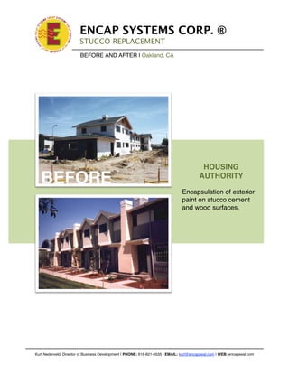 Encap Seal Stucco Replacement | PDF