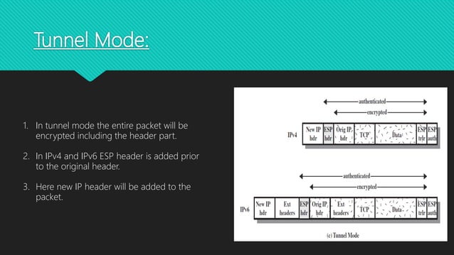 Encapsulating security payload in Cryptography and Network Security ...