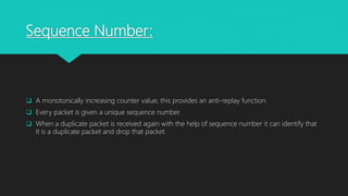 Encapsulating security payload in Cryptography and Network Security | PPTX