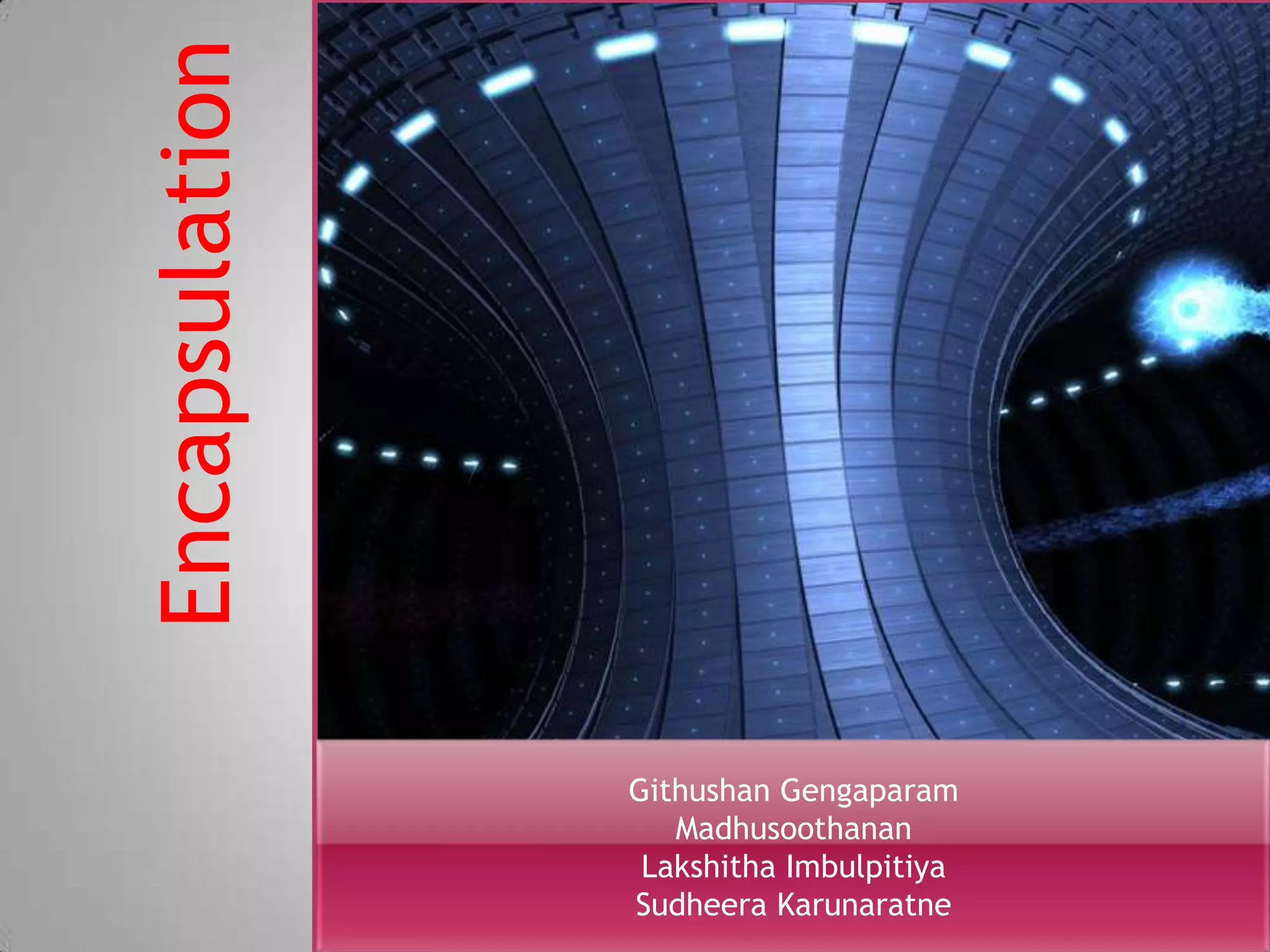 Encapsulation Ppt 8282