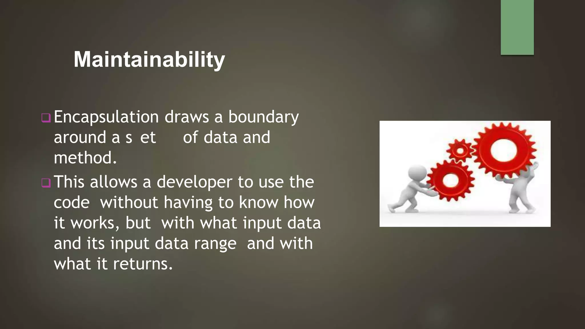 Encapsulation | PPTX