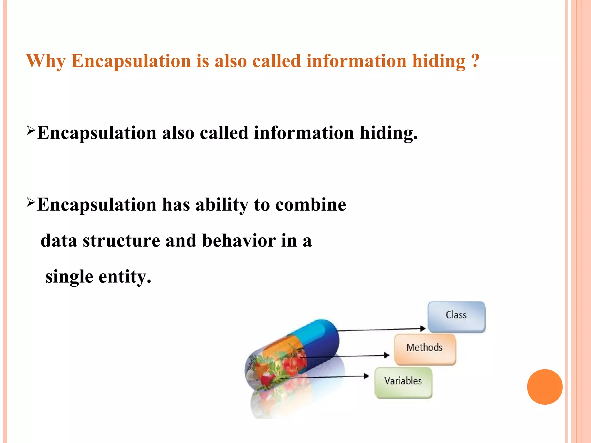 C# Encapsulation | PPT