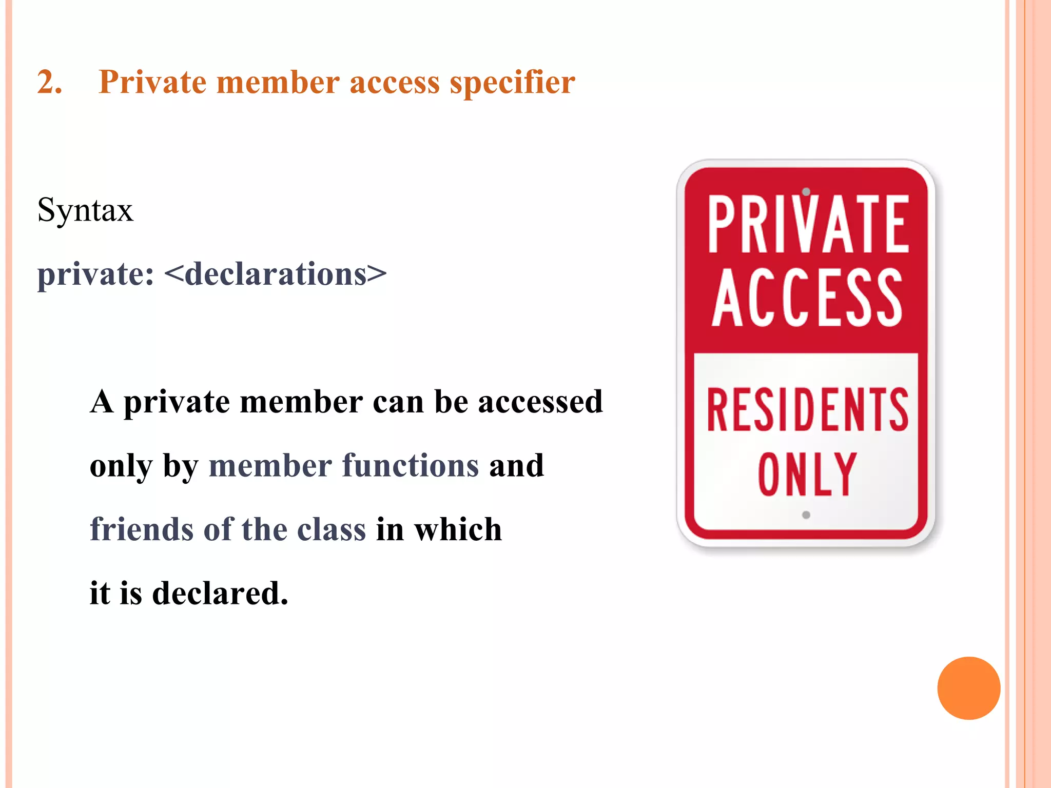 C# Encapsulation | PPT