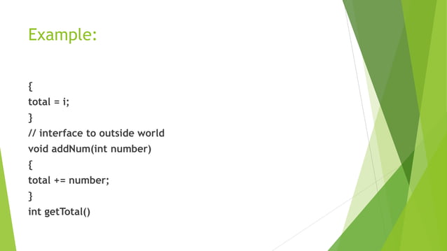 Encapsulation C++ | PPTX