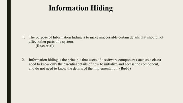 Encapsulation and inheritance | PPTX | Programming Languages | Computing