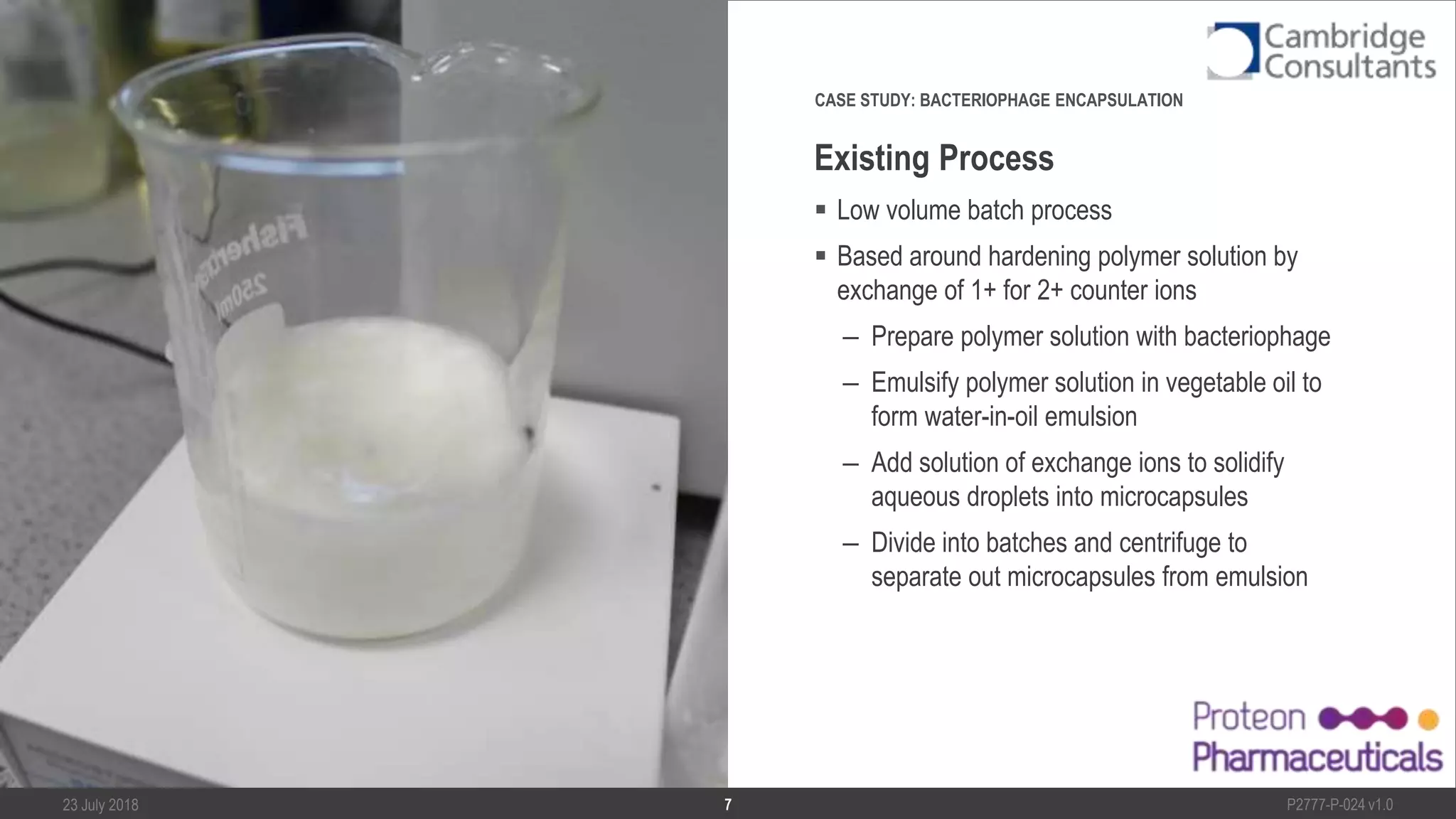 Encapsulation For Industrial Applications Pptx Chemistry Science
