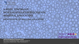 Encapsulation for industrial applications | PPTX