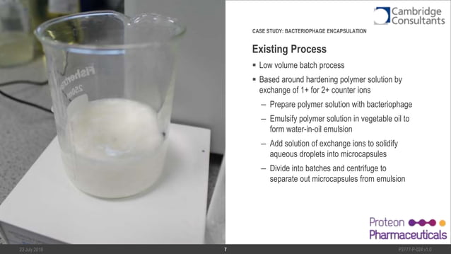Encapsulation for industrial applications | PPTX | Chemistry | Science