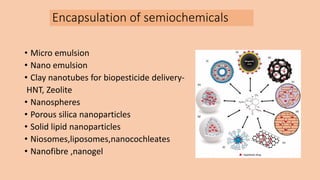 Encapsulation of semiochemicals | PPT