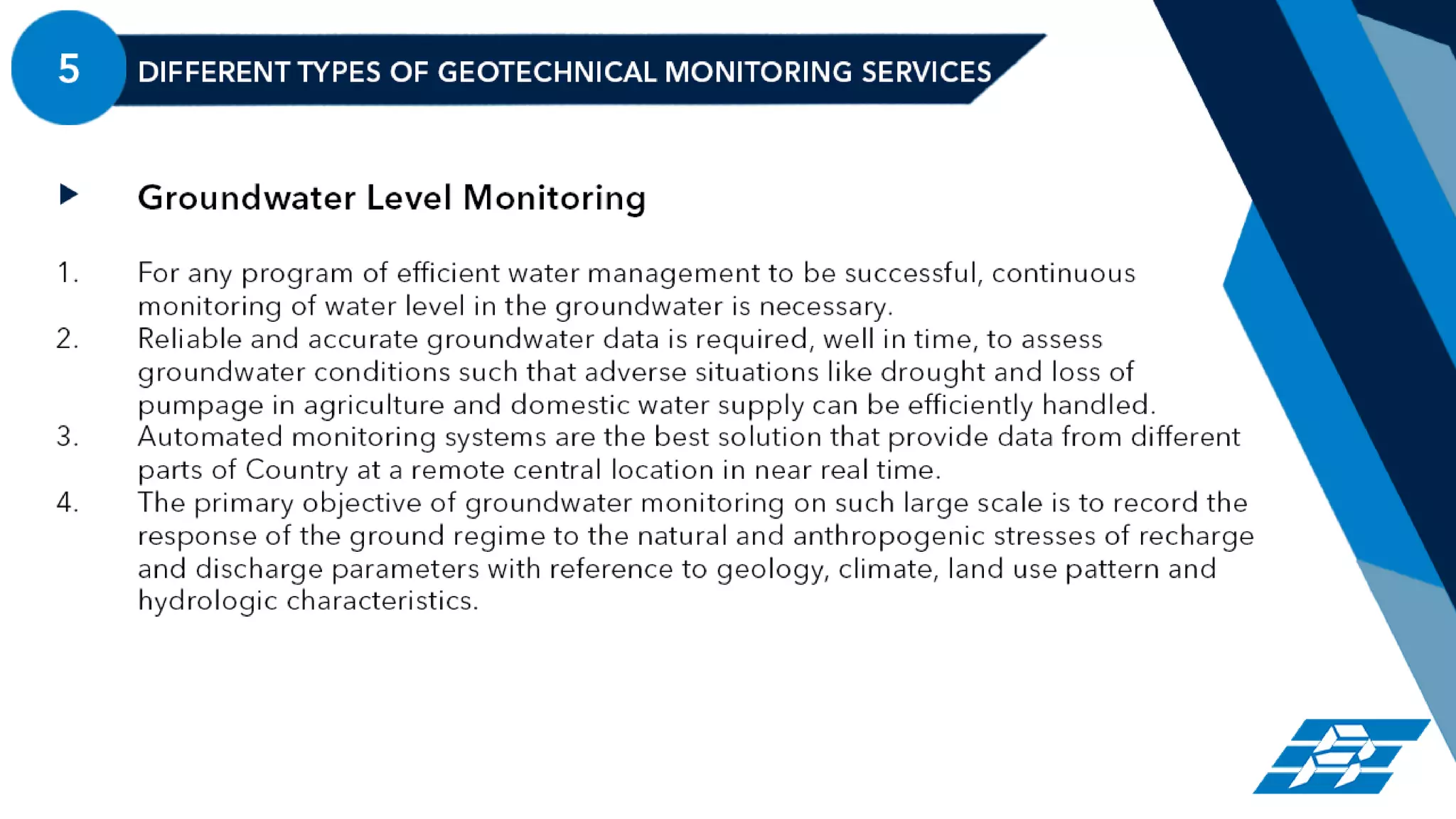 Geotechnical Instrumentation & Monitoring: Services & Types | PPT