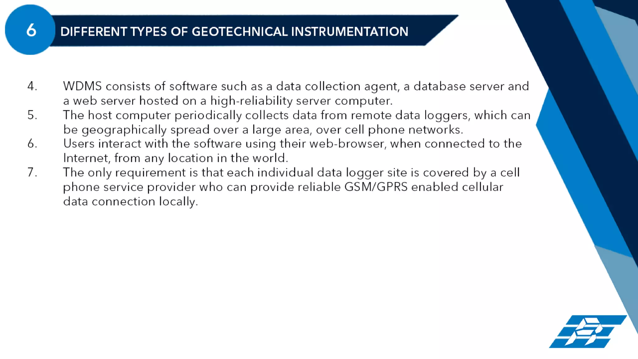 Geotechnical Instrumentation And Monitoring Services And Types Ppt
