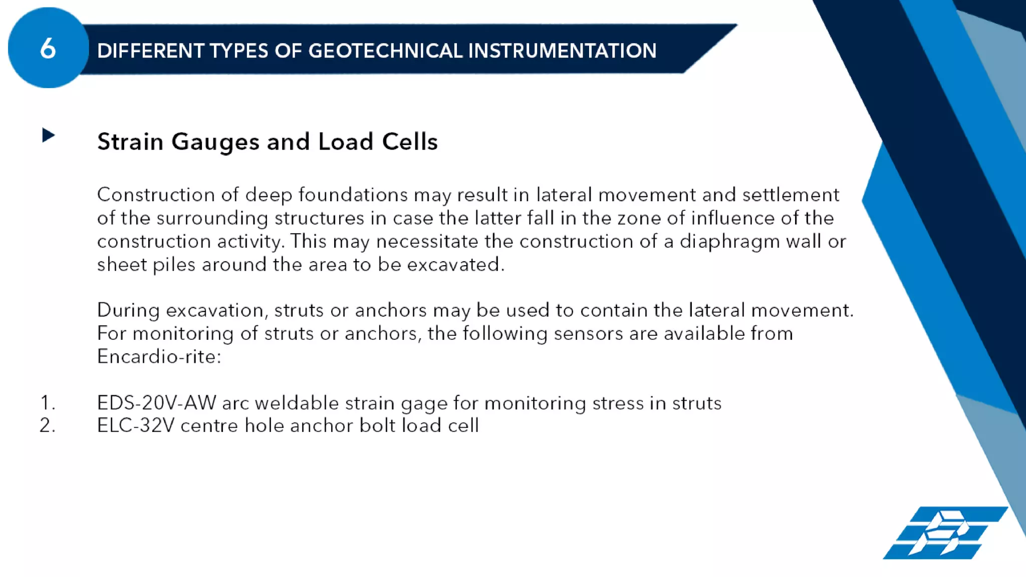 Geotechnical Instrumentation & Monitoring: Services & Types | PPT