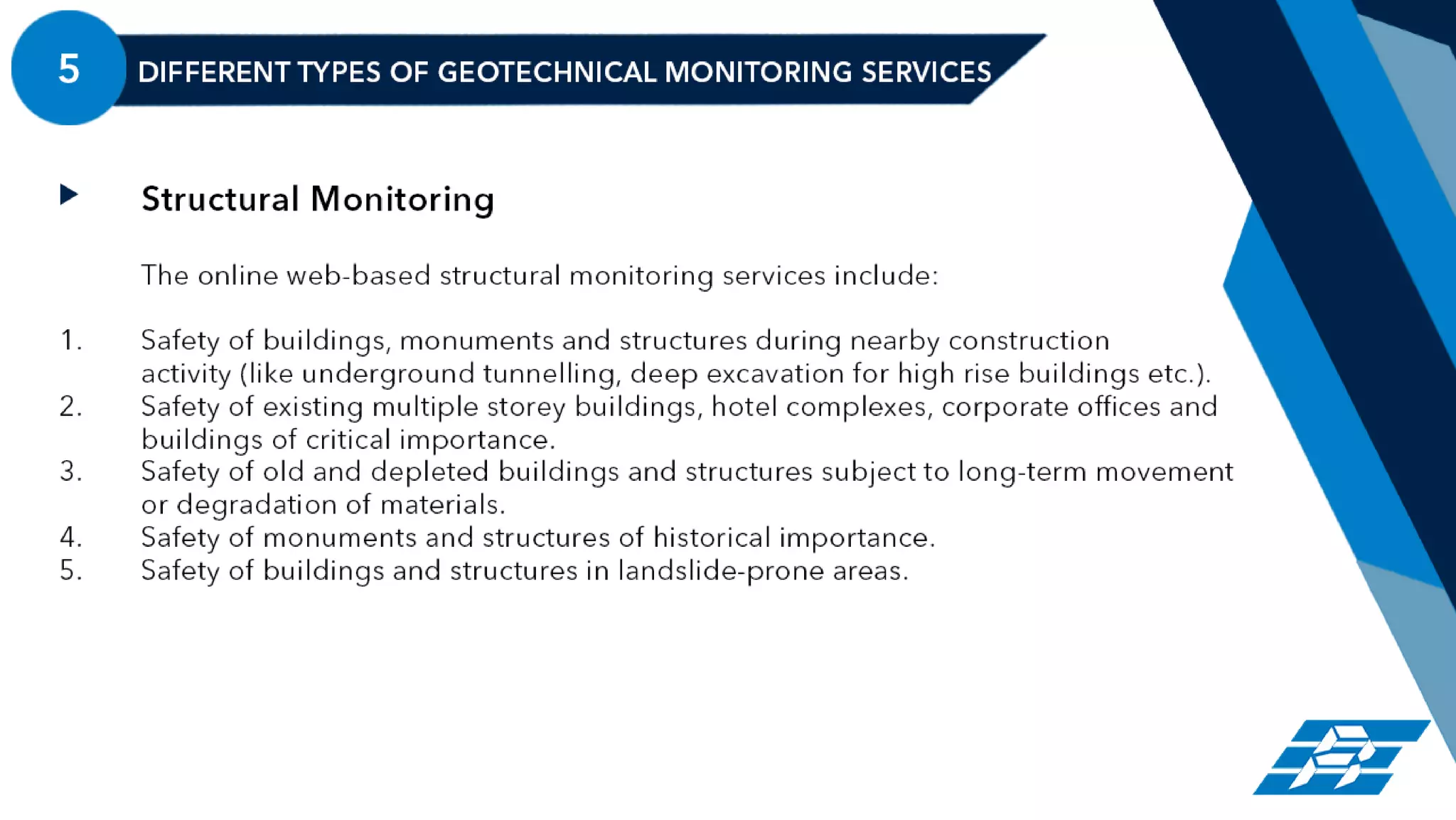 Geotechnical Instrumentation & Monitoring: Services & Types | PPT
