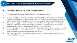 Geotechnical Instrumentation & Monitoring: Services & Types | PPT