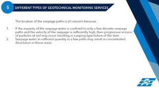 Geotechnical Instrumentation & Monitoring: Services & Types | PPT