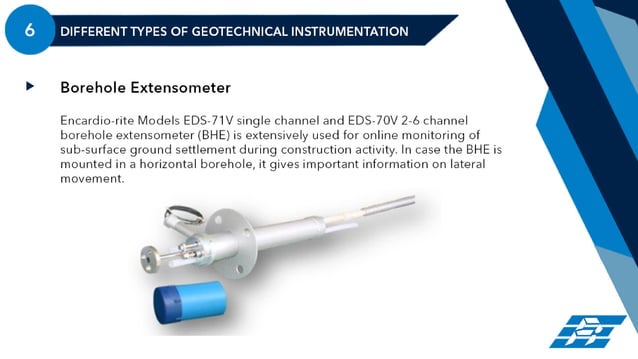 Geotechnical Instrumentation & Monitoring: Services & Types | PPT