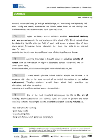 Career guidance as a creative process | PDF