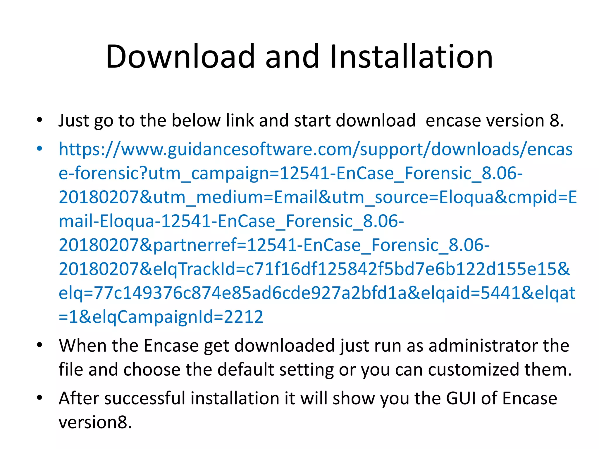 Encase Forensic | PPTX