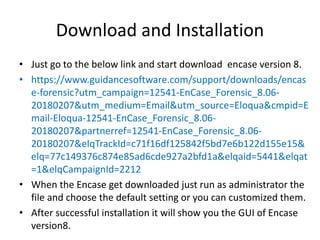 Encase Forensic | PPTX