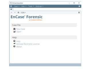 Encase Forensic | PPTX