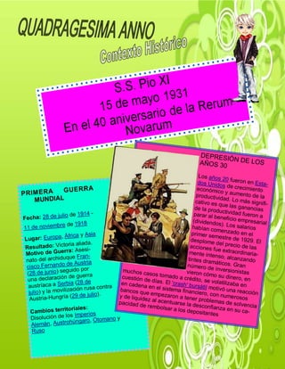 Encíclica quadragésimo anno | PDF
